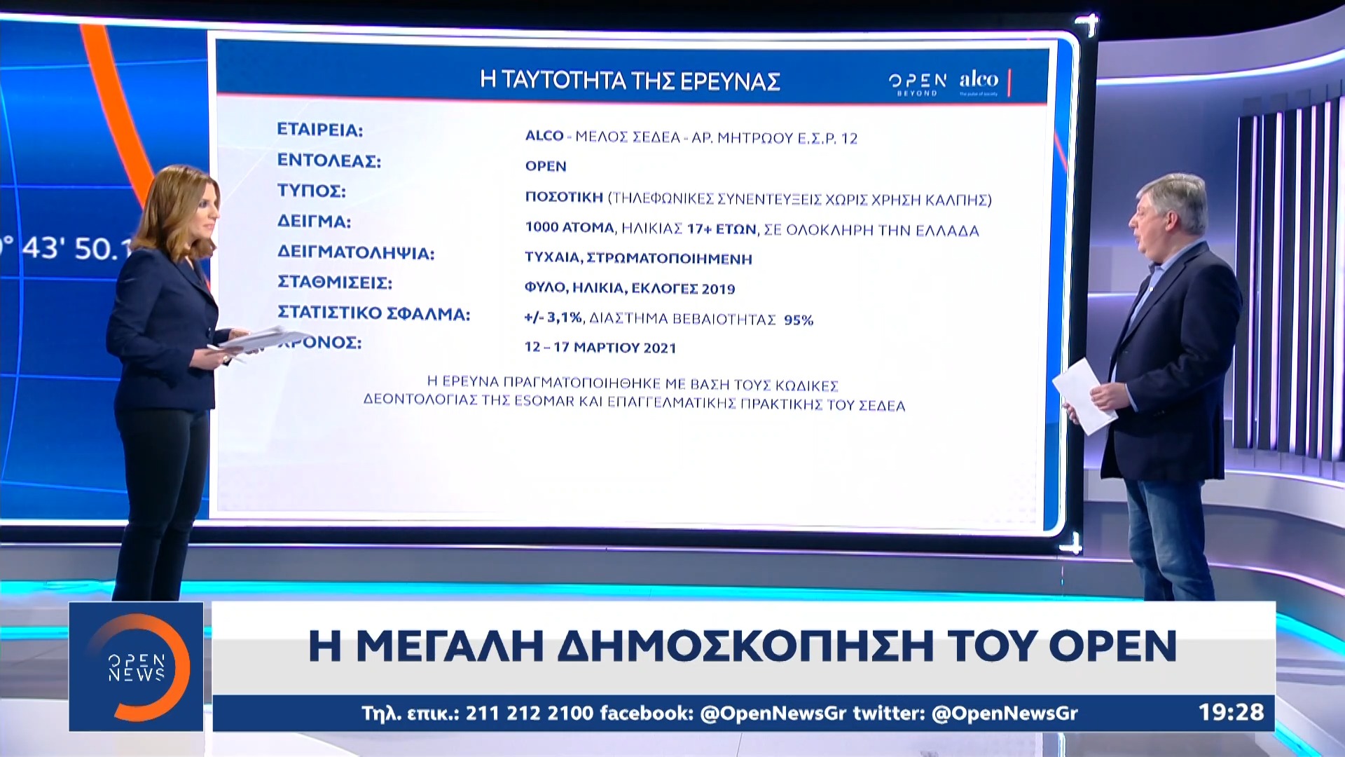 Η μεγάλη δημοσκόπηση της ALCO για το ΟΡΕΝ - Trikala Day