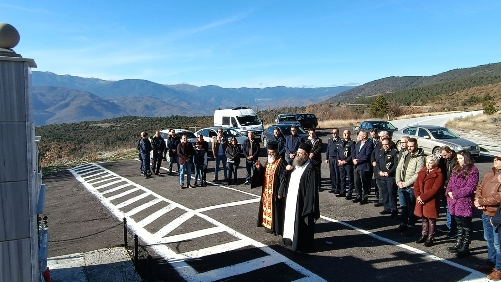 Τρισάγιο στην μνήμη των αστυνομικών που σκοτώθηκαν στην Τρυγόνα ...