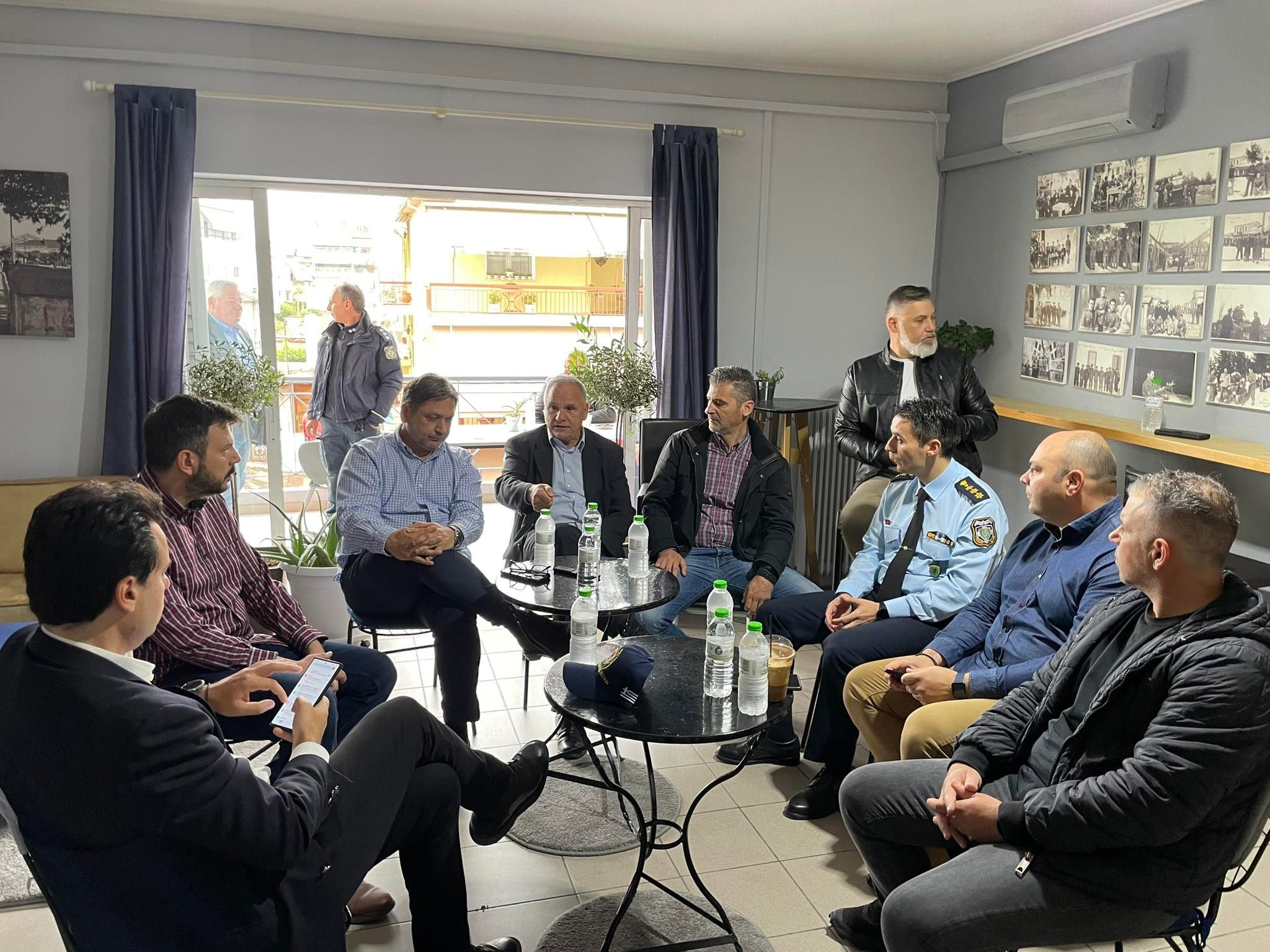 Στην Αστυνομική Διεύθυνση Τρικάλων, ο Ηλίας Βλαχογιάννης - Trikala Day